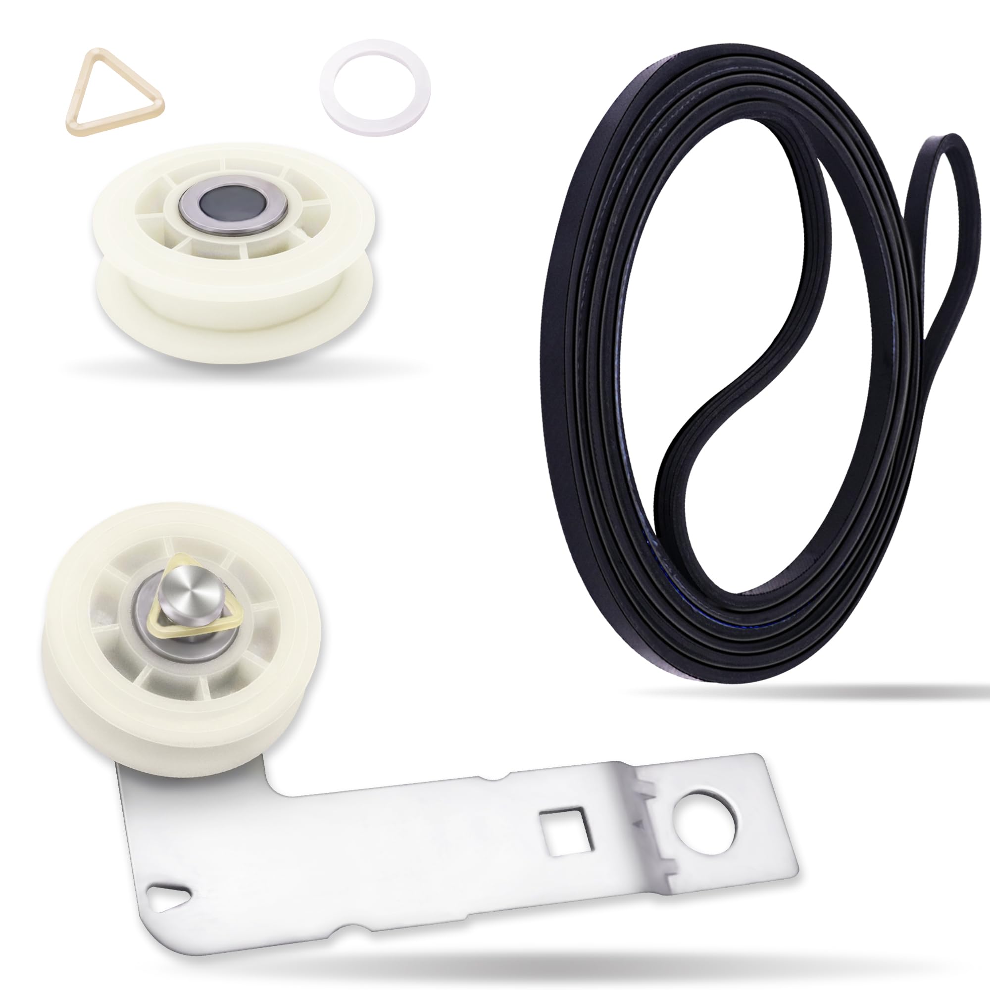 Amazon.com: Upgraded 661570 & 279640 & W10837240 Dryer Drum Belt and ...