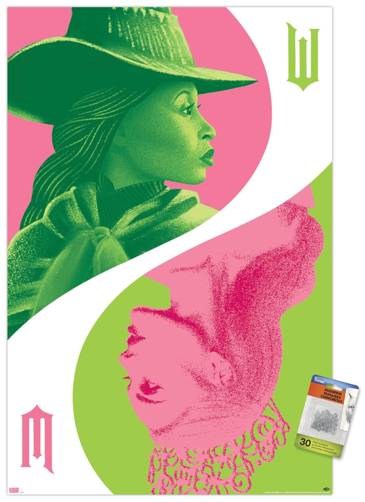 Amazon.com: Trends International Wicked - Reflection Wall Poster with ...