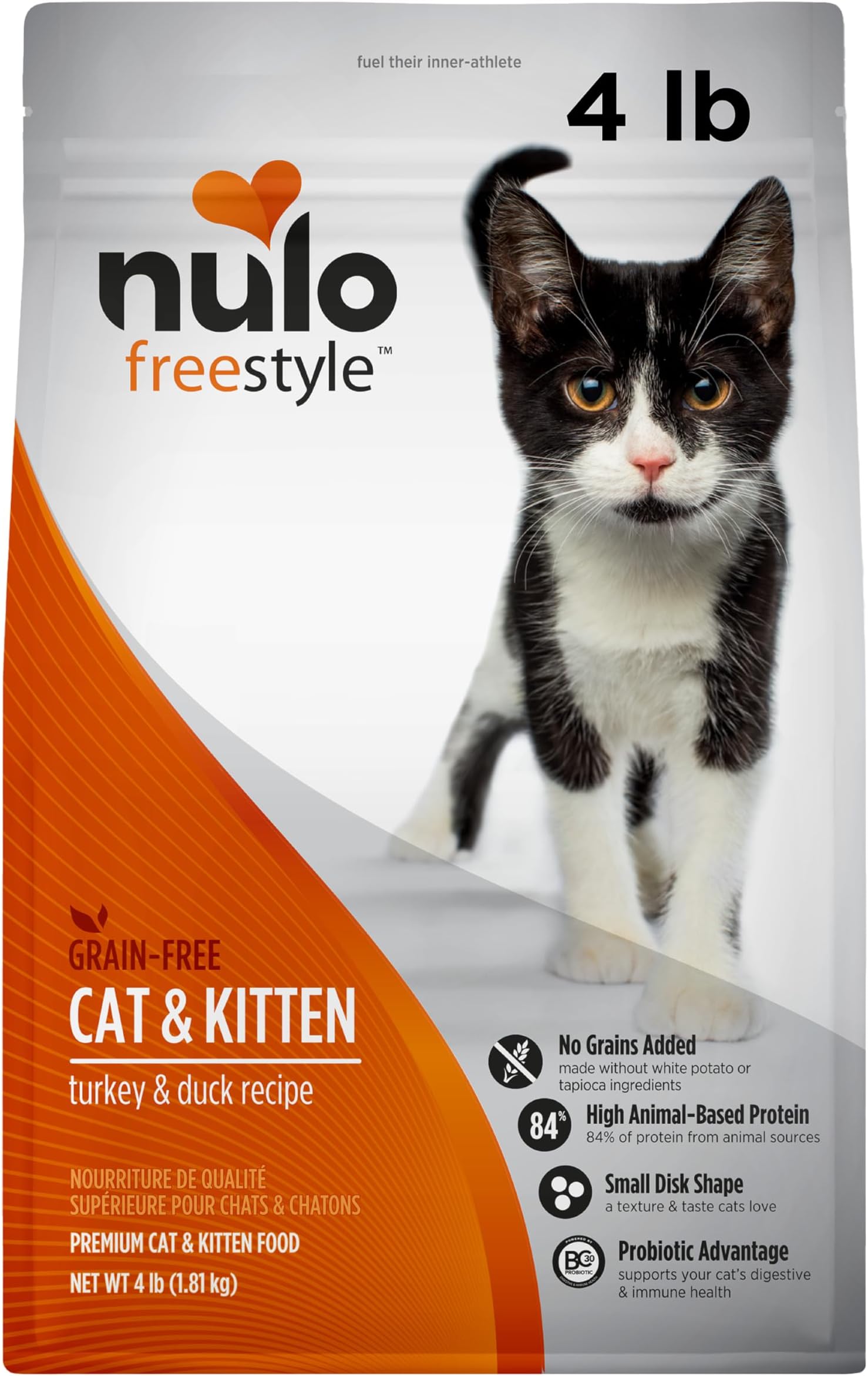 Amazon.com : Nulo Adult & Kitten Grain Free Dry Cat Food With Bc30 ...