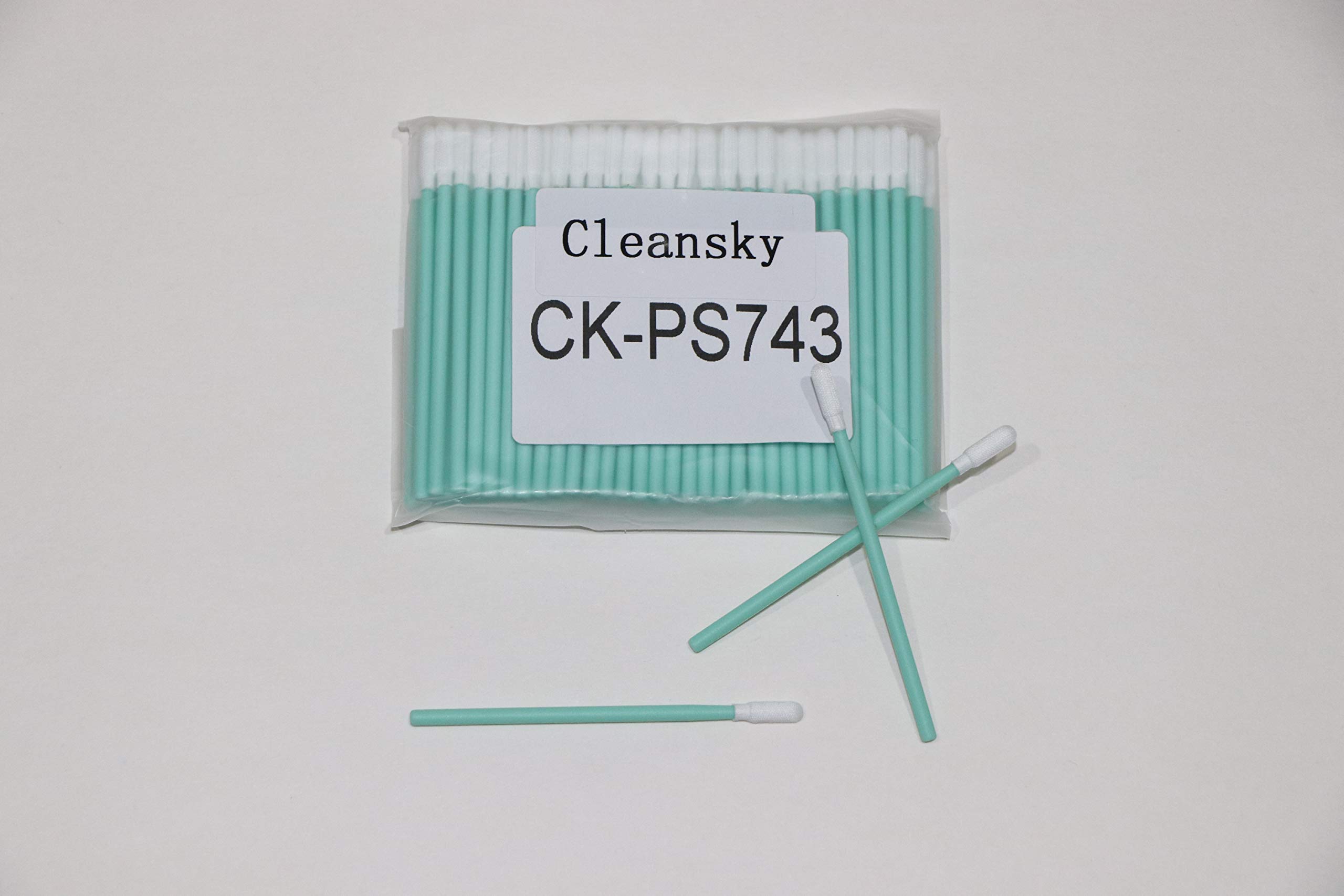 Snapklik.com : 100pcs 2.677" Cleanroom Polyester Tip Cleaning Swabs For ...