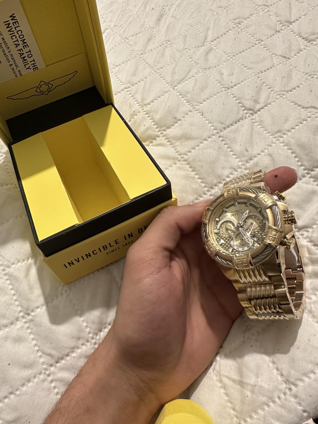 Invicta Bolt 38955 Men's Quartz Watch - 52mm : Amazon.co.uk: Fashion