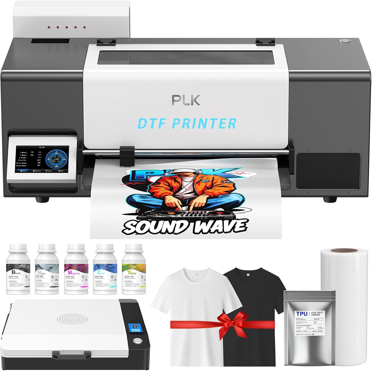 PLK Upgrade A3 Plus DTF Printer, XP600 Printer, Double-Speed,Auto ...