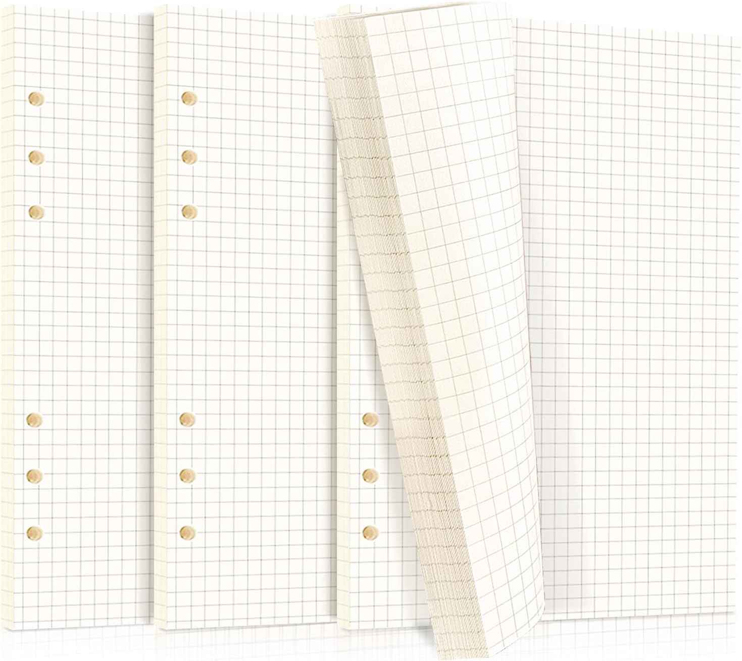 Amazon.com : A5 Dotted Paper Refill, 3 Packs Binder Paper, Loose Leaf ...