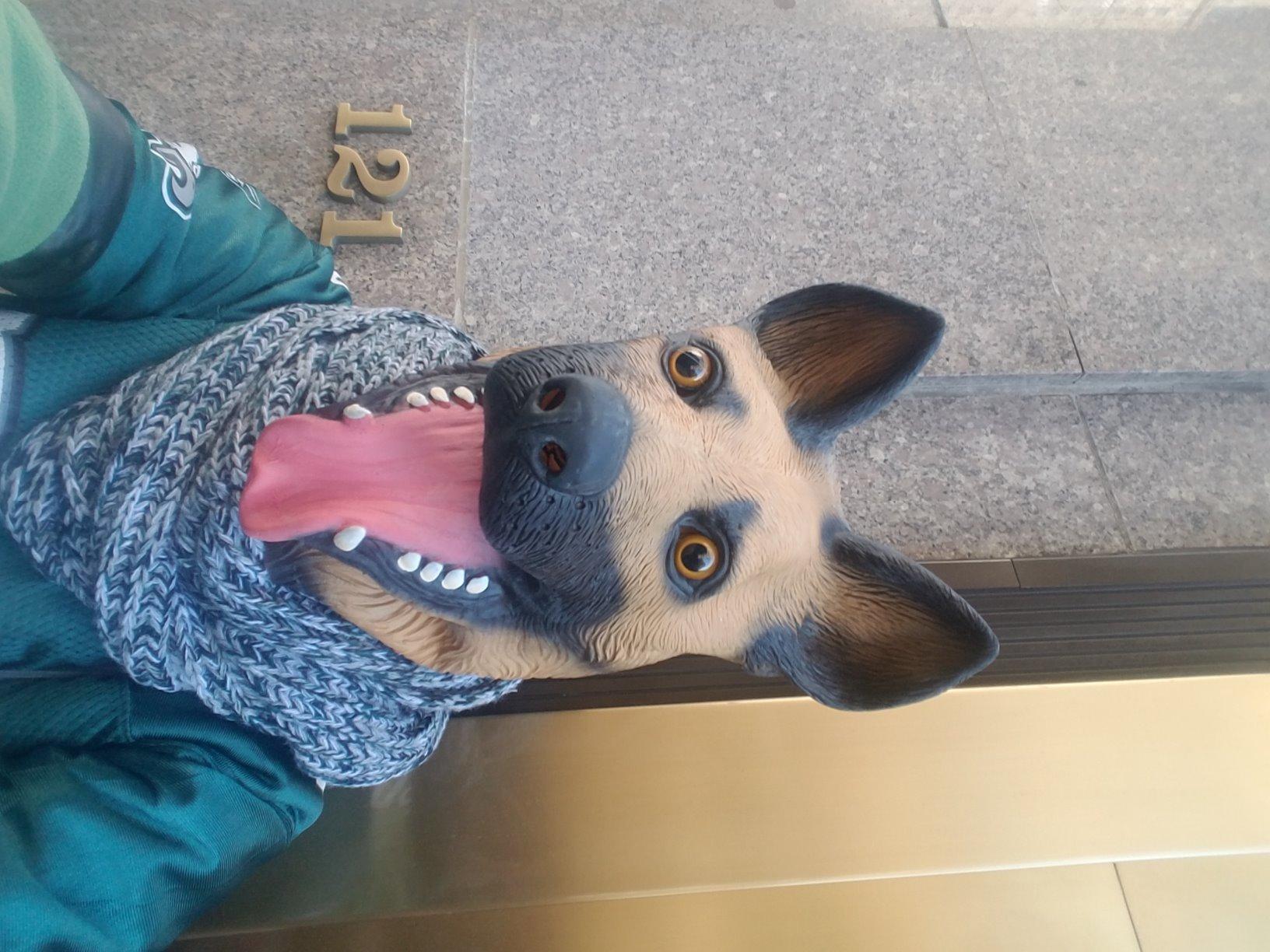 Amazon.com: PARTY STORY Underdog German Shepherd Dog Latex Animal Head ...