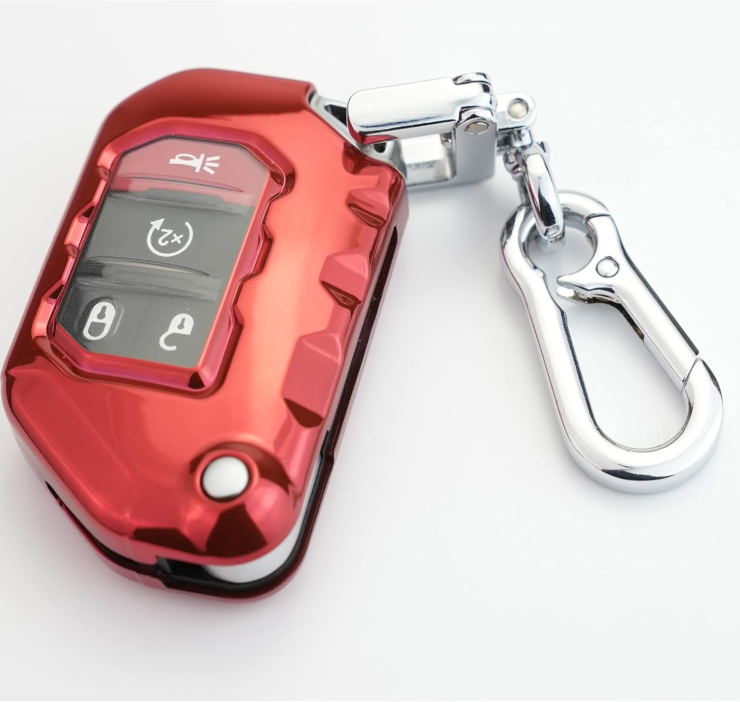 Amazon.com: Tukellen for Jeep Key Fob Cover Premium Soft Full ...