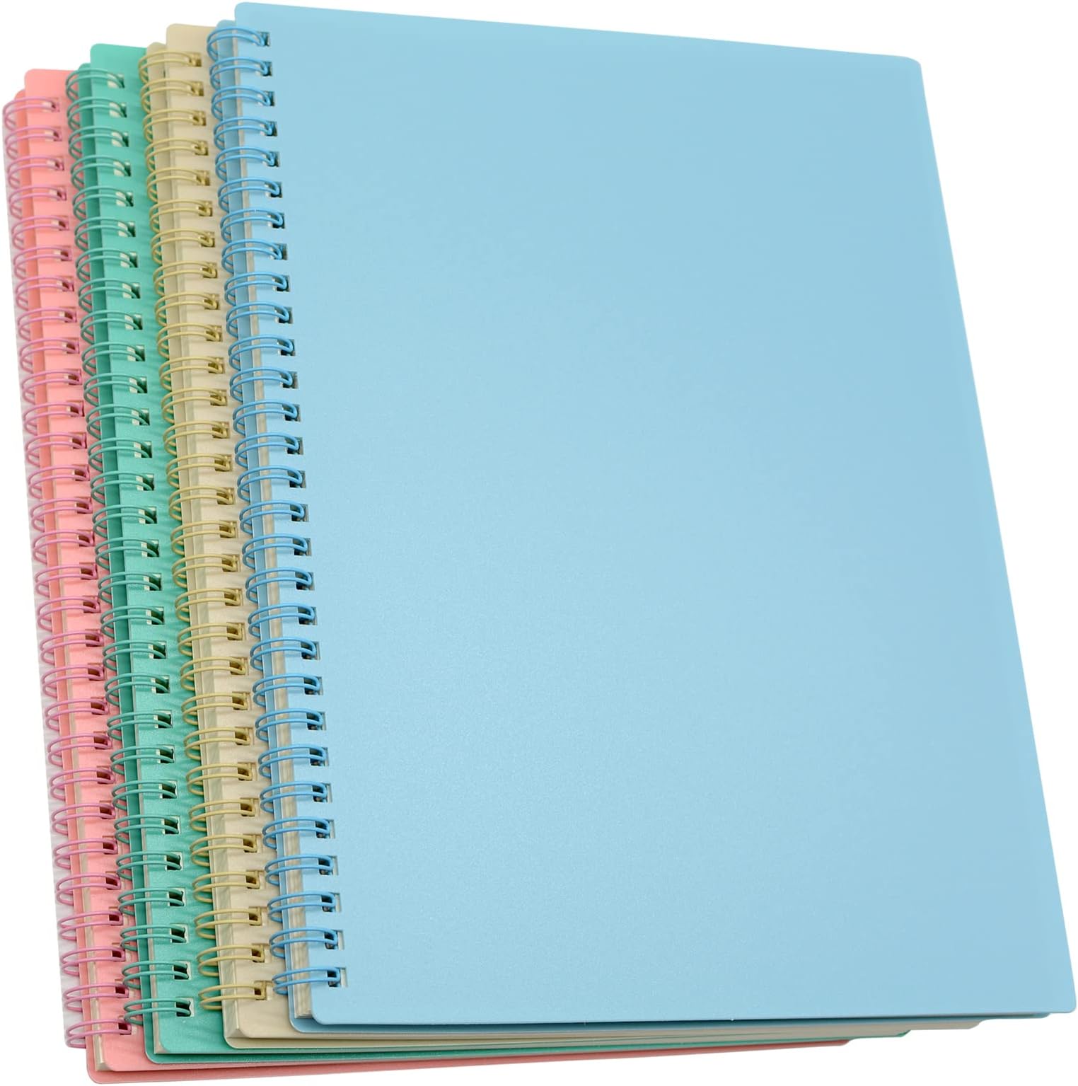 Amazon.com : Glenmal 6 Pcs Spiral Notebook for Work A4 8.5 x 11 ...