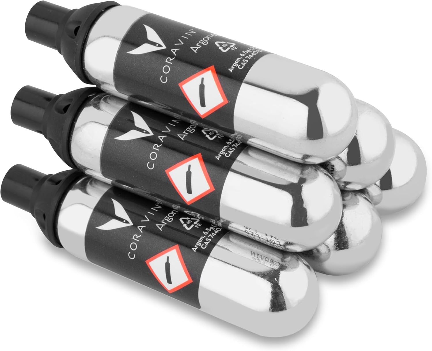 Coravin Pure Argon Capsules 6 Pack, Silver : Amazon.com.au: Kitchen ...