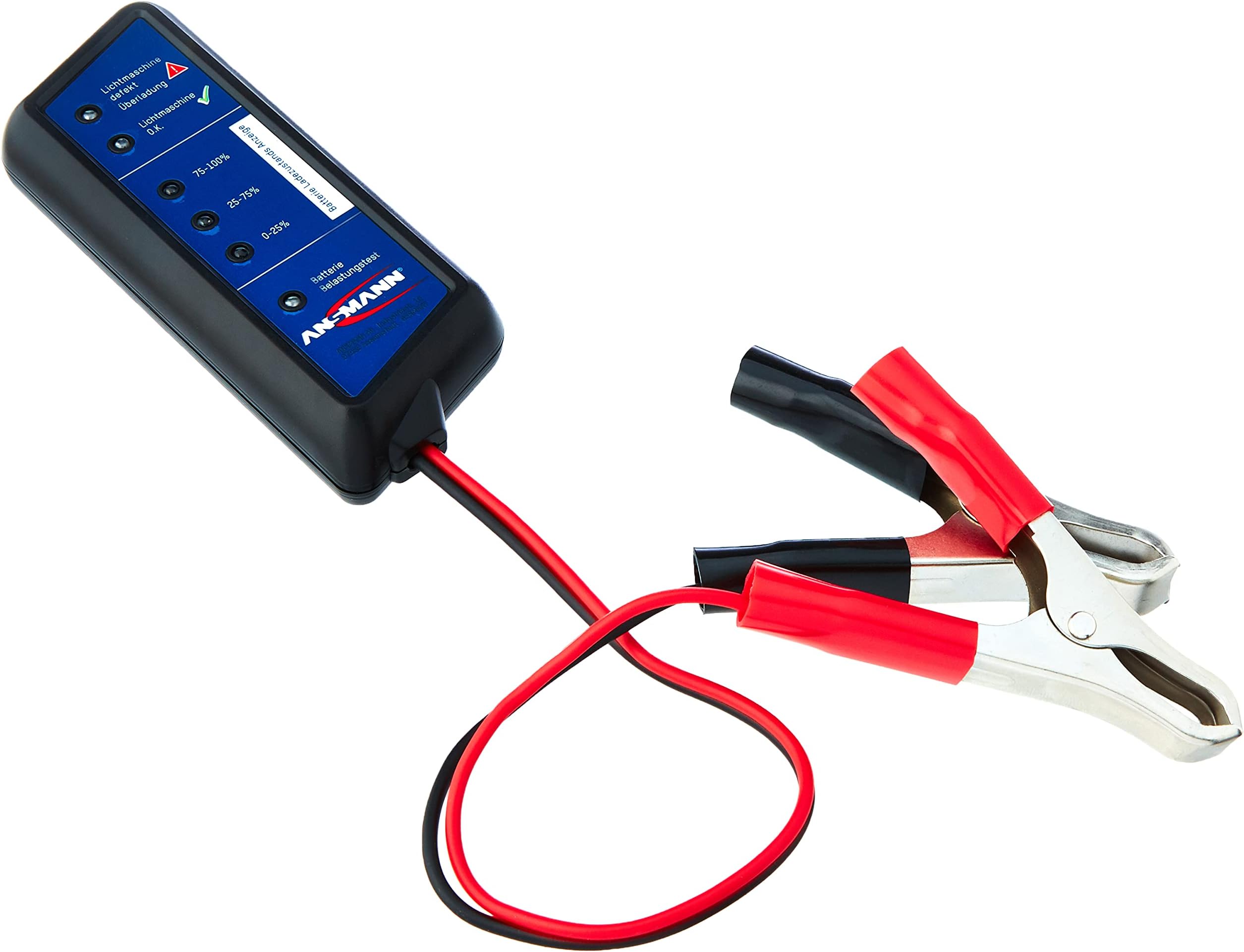 Ansmann 4000002 12V Car Battery Tester With LED Display [Pack of 1 ...