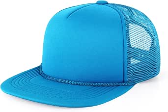 CHOK.LIDS Flat Bill Foam Top Hats for Men and Women Adjustable Snapback ...