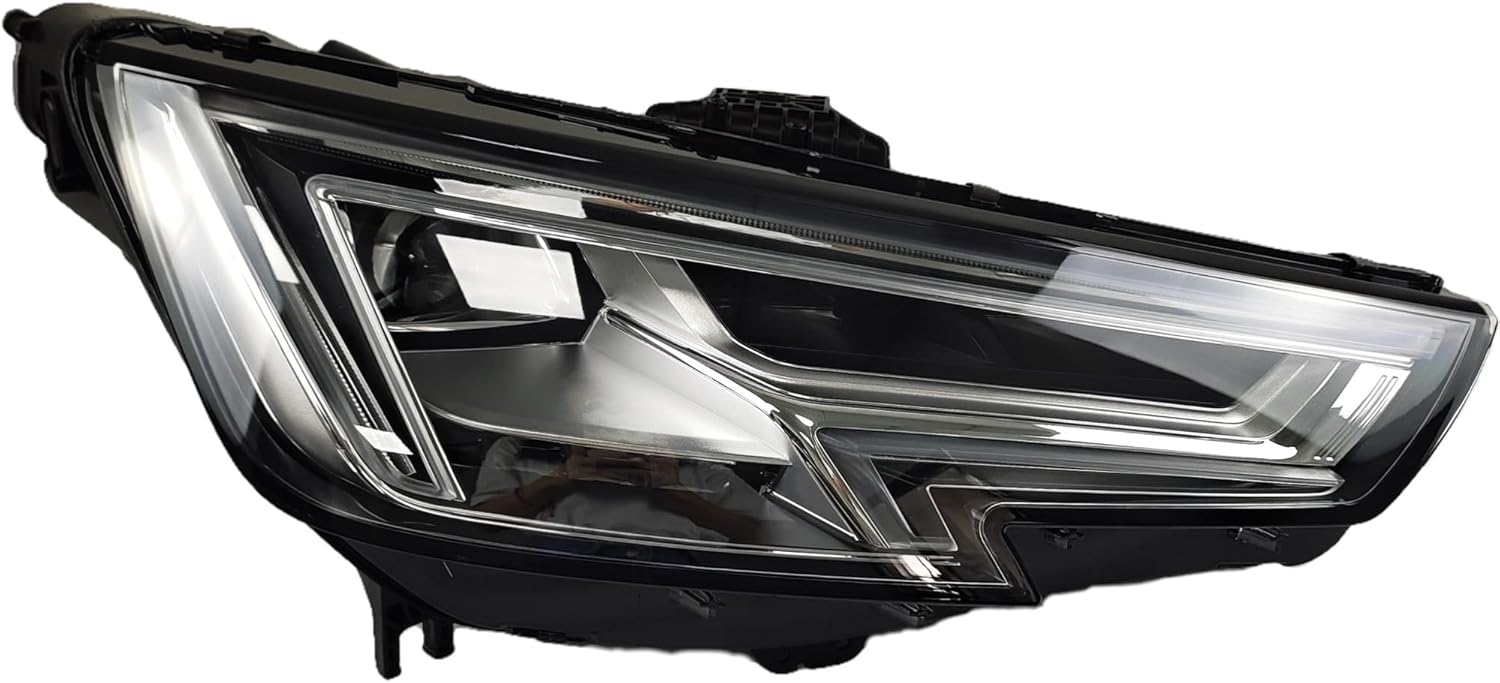 Amazon.co.jp: ヘッドライト筐体 車の LED ヘッドライトにとって A4L A4 B10 2016-2018 ヘッドランプ ...