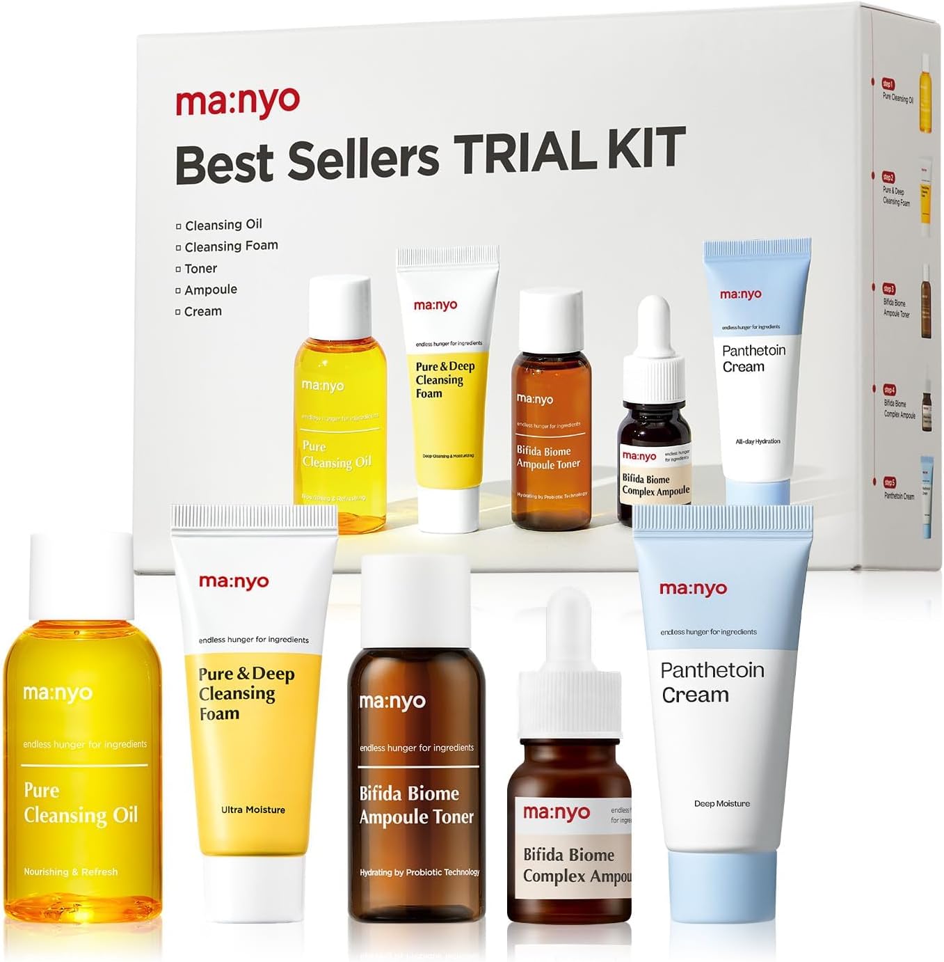 Amazon.com: ma:nyo Best Sellers Kit | Travel size Trial & Gift Set ...