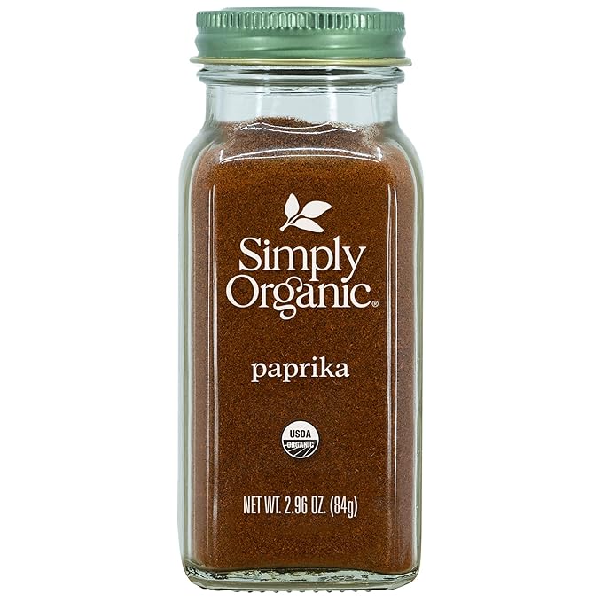 Amazon.com : Simply Organic Smoked Paprika, 2.96 Ounce, Organic Paprika ...