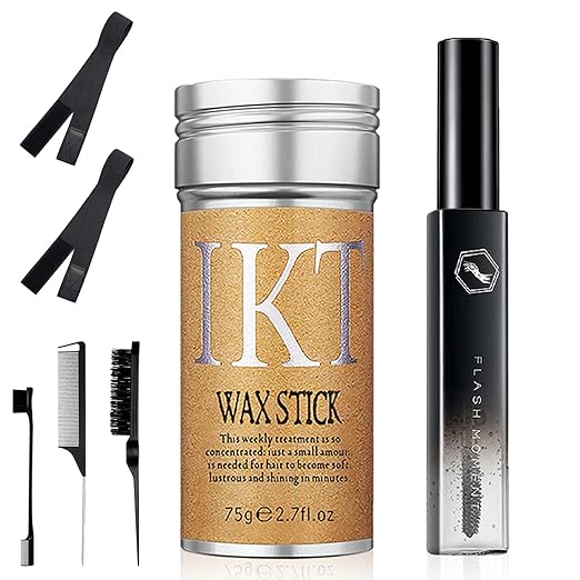 Amazon.com: 7 Pcs Hair Wax Stick for Flyaways Edge Control Slick Stick ...