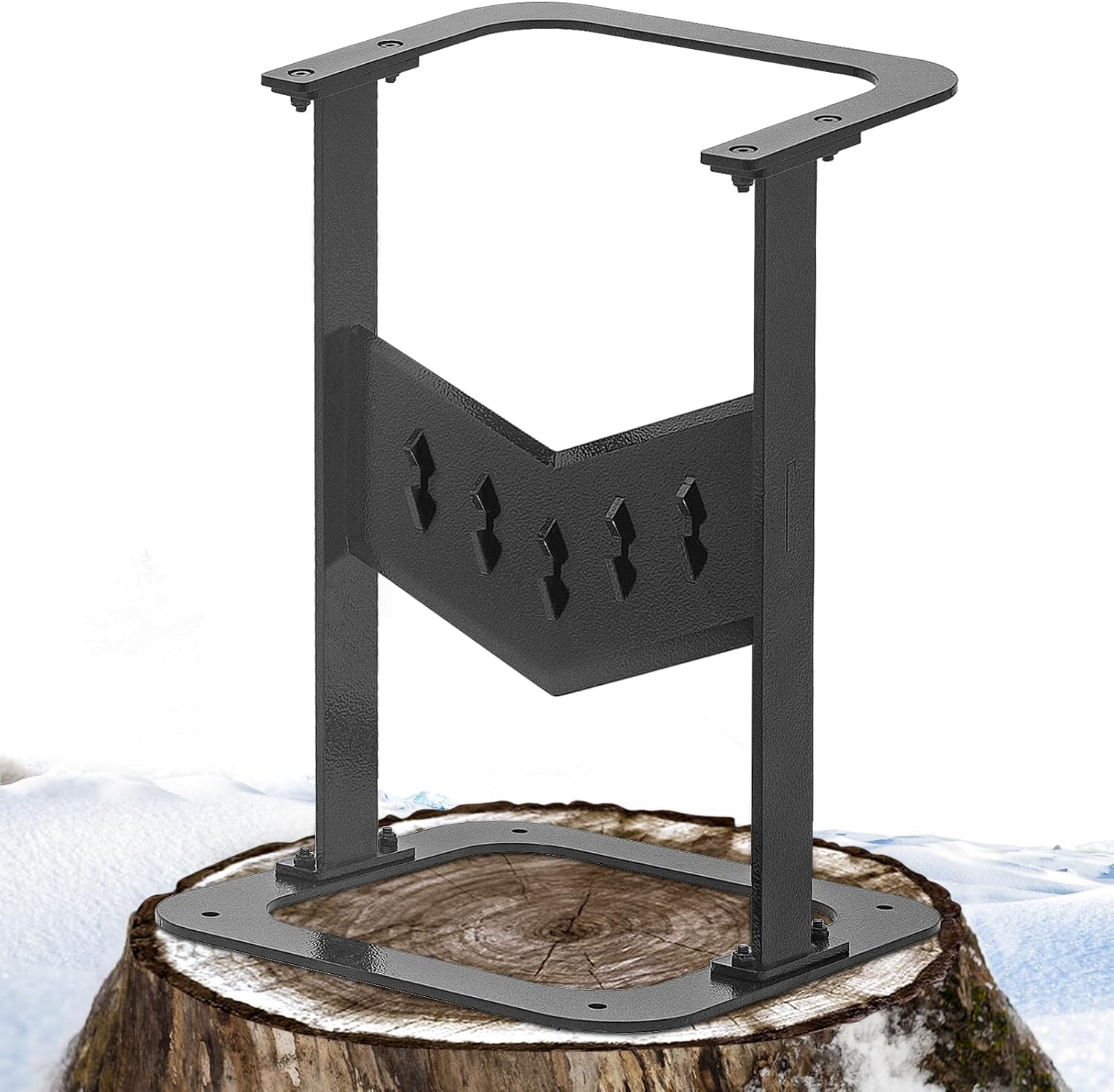 Amazon.com : KONYINZAO Firewood Log Splitter, Double-Wedge Wood ...