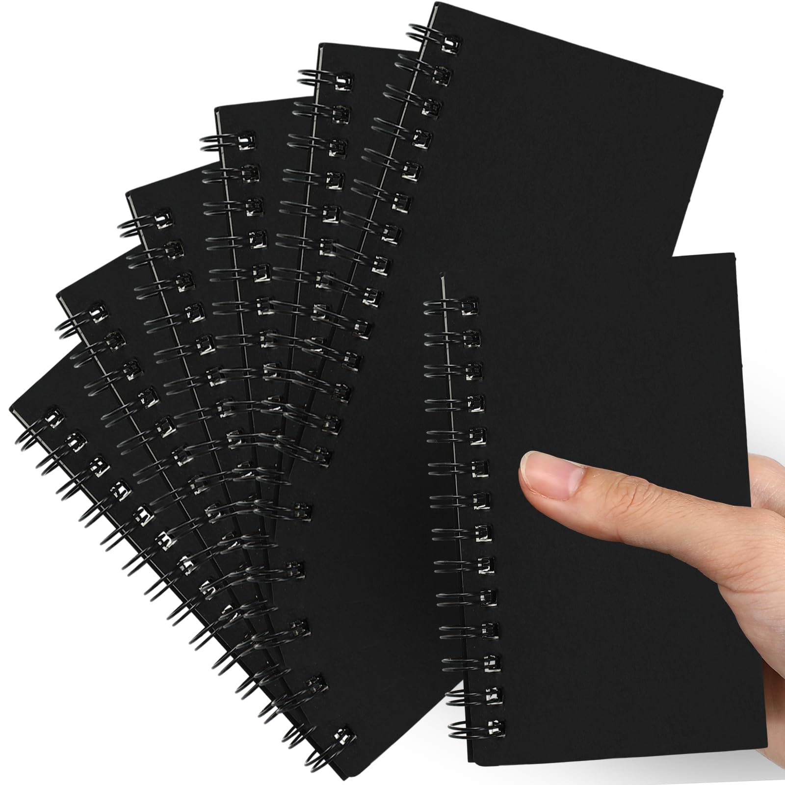 Amazon.com : Jutom 6 Pcs Small Spiral Notebooks Memo Pads 3x5 Bulk ...