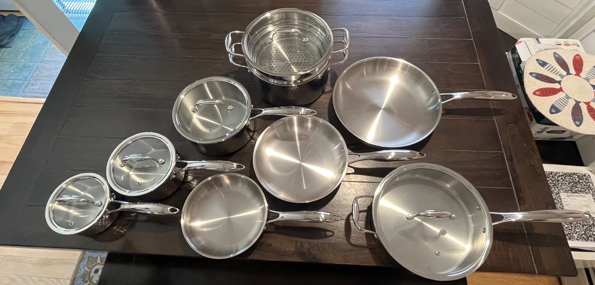 $56/mo - Finance Stainless Steel Kitchen Cookware Set, imarku Chef's ...