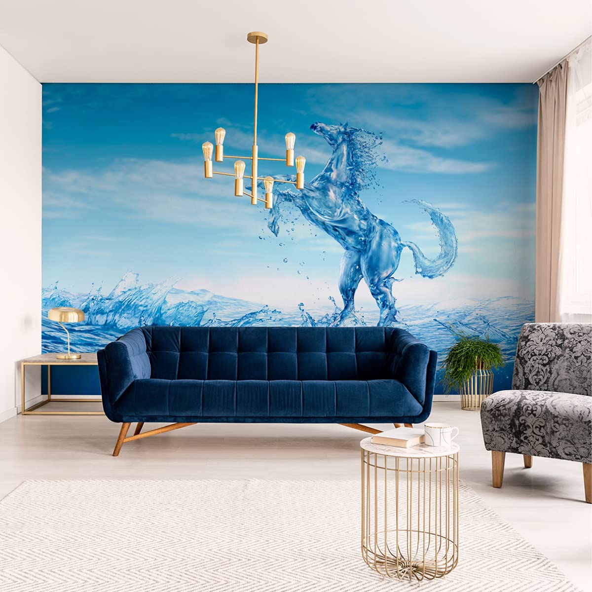Water Blue Wallpaper Modern The Shape Of Water, Jan, Aqua, Blue,