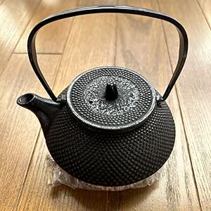 Amazon.com | Nambu Tetsubin Teapot, Made in Japan, Round Arare, 0.3 L ...