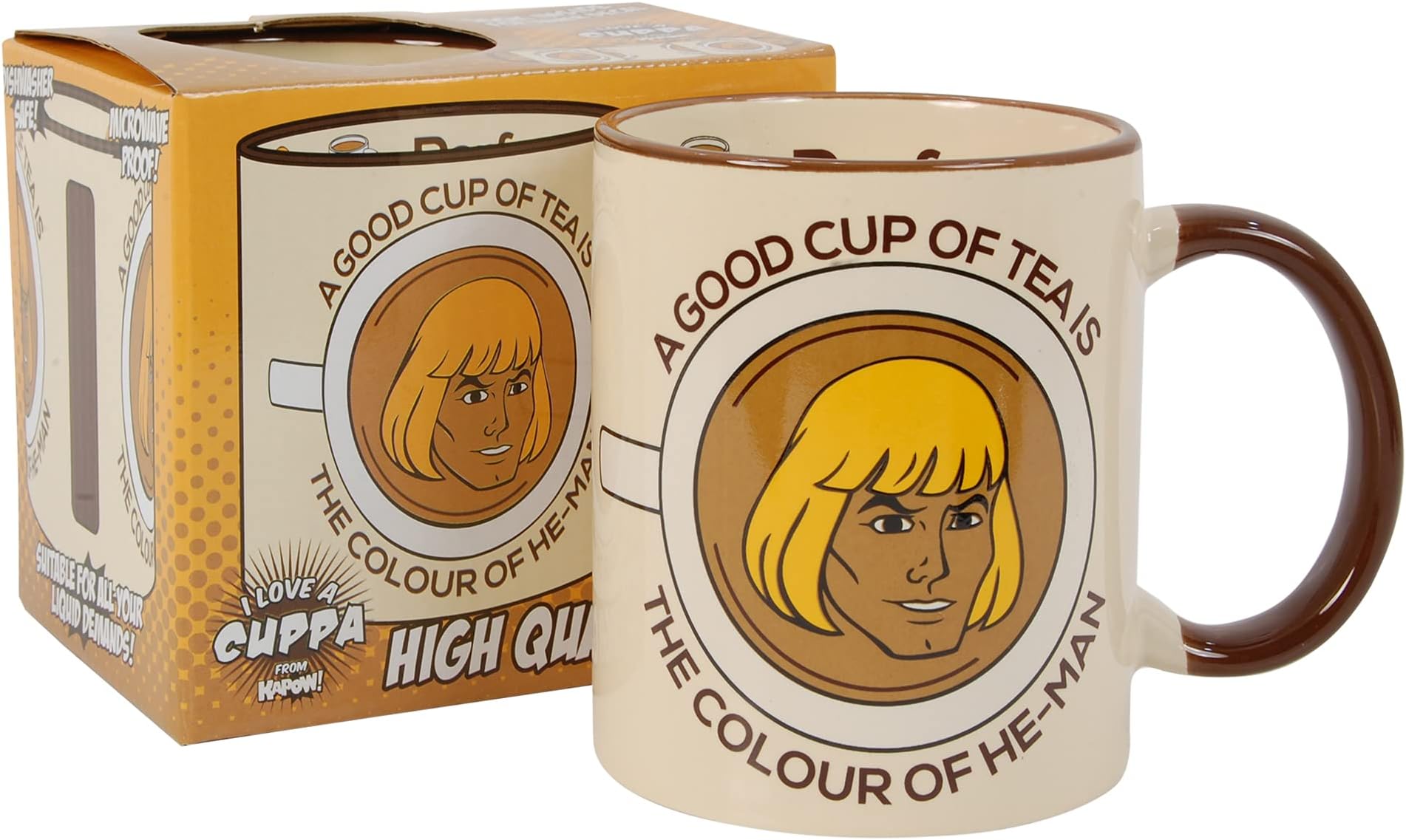 Funny Mug RetroTea Man (He Man) Parody - 80s Tea Mug Cup for HIm for ...