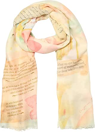 Hope Prayer Scarf - Large, Lightweight Prayerfully Created Bible Verse ...