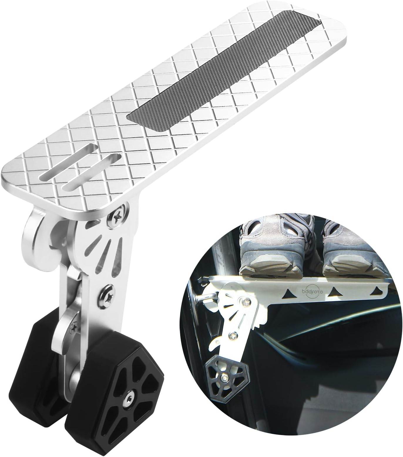 Amazon.com: TOOENJOY Universal Fit Car Door Step, Foldable Roof Rack ...