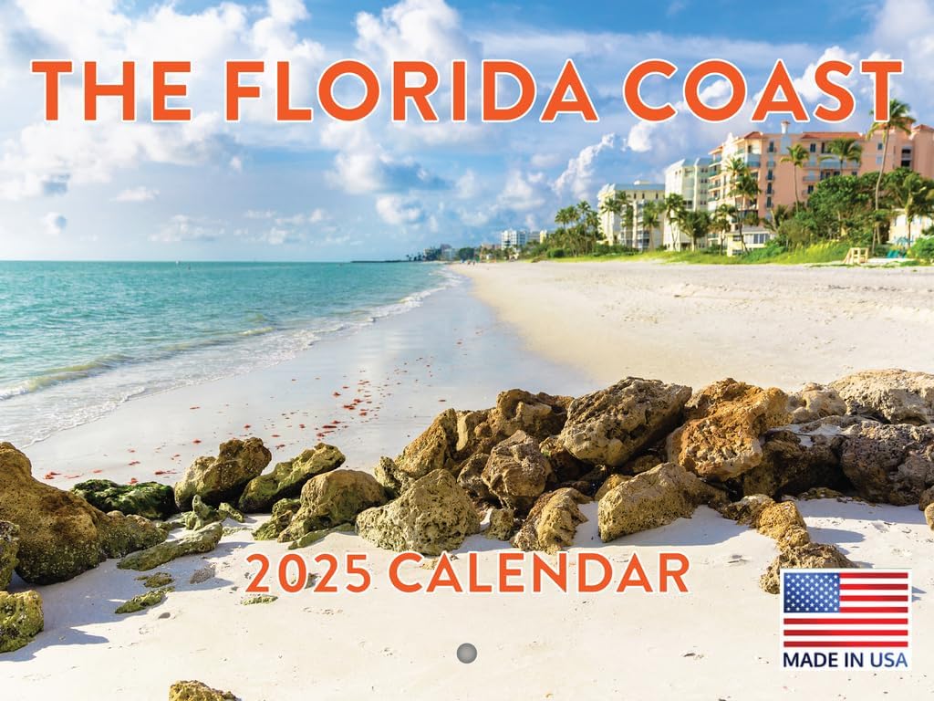 Amazon.com: Florida Beach Calendar 2025 Florida Coast Monthly Wall ...