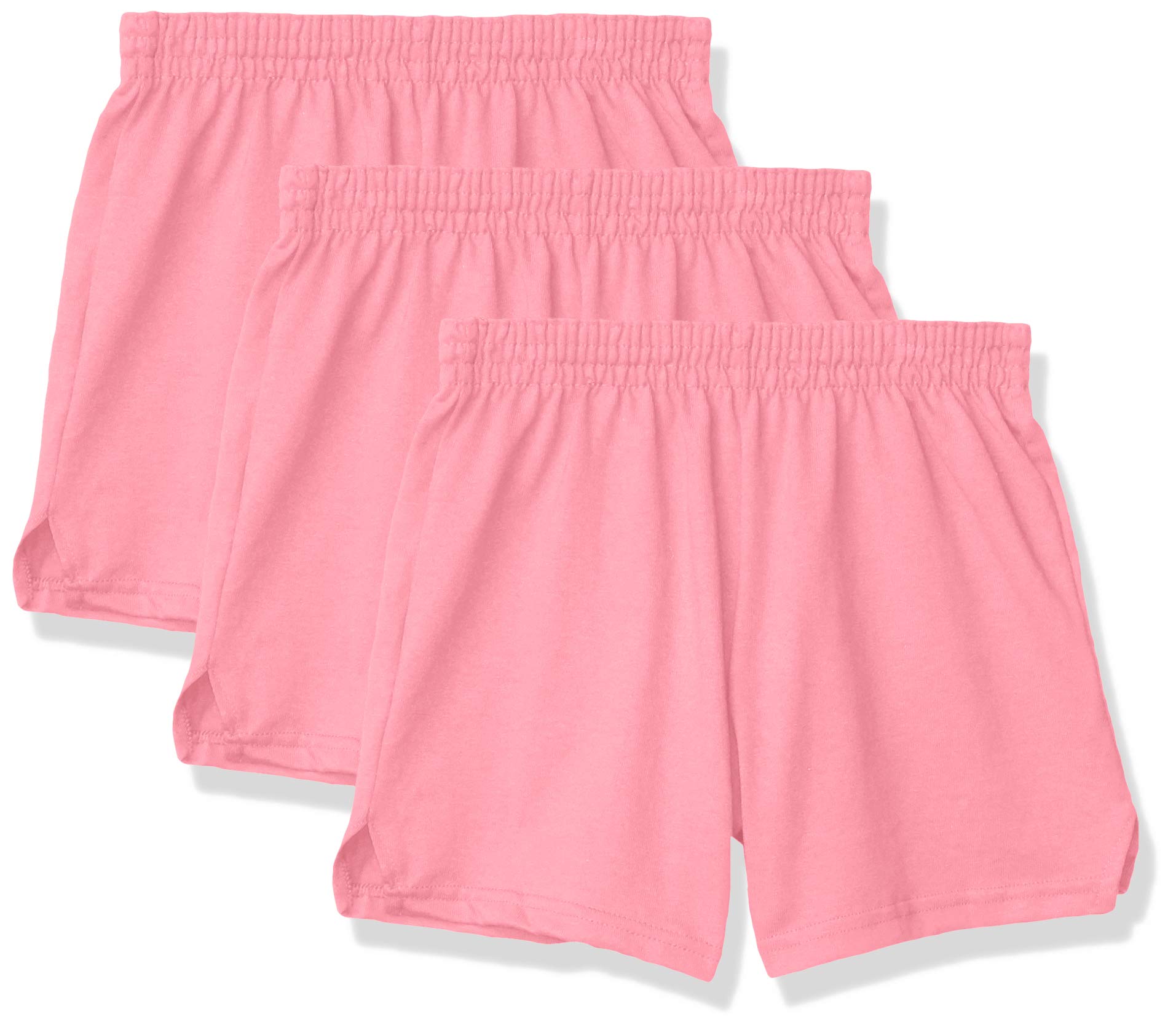 Snapklik.com : Soffe Girls Authentic Cheer Short, Pink, Medium