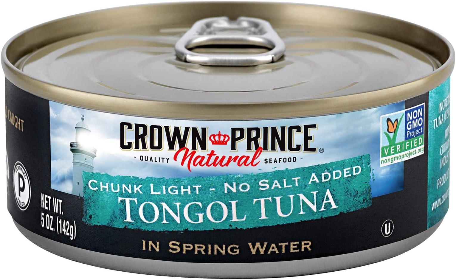 Amazon.com : Crown Prince Natural Chunk Light Tongol Tuna in Spring ...
