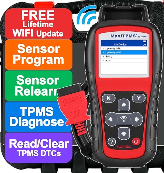Autel Tpms Programming Tool Ts508wf Tpms Sensor Programmer Tpms Relearn Tool Tpms
