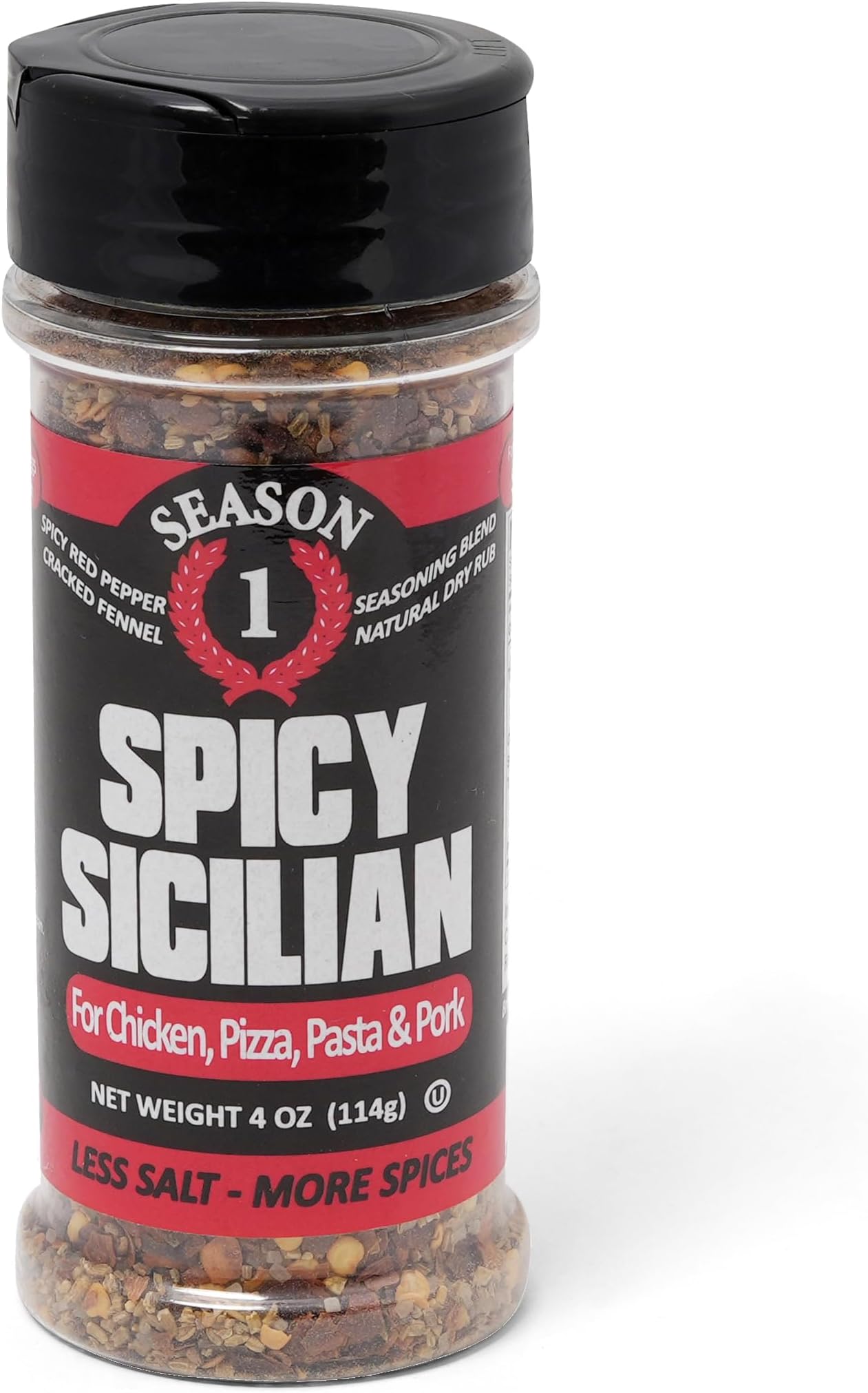 Amazon.com : SEASON 1 Spice Italian Blend Hot, 4 OZ - Authentic Italian ...