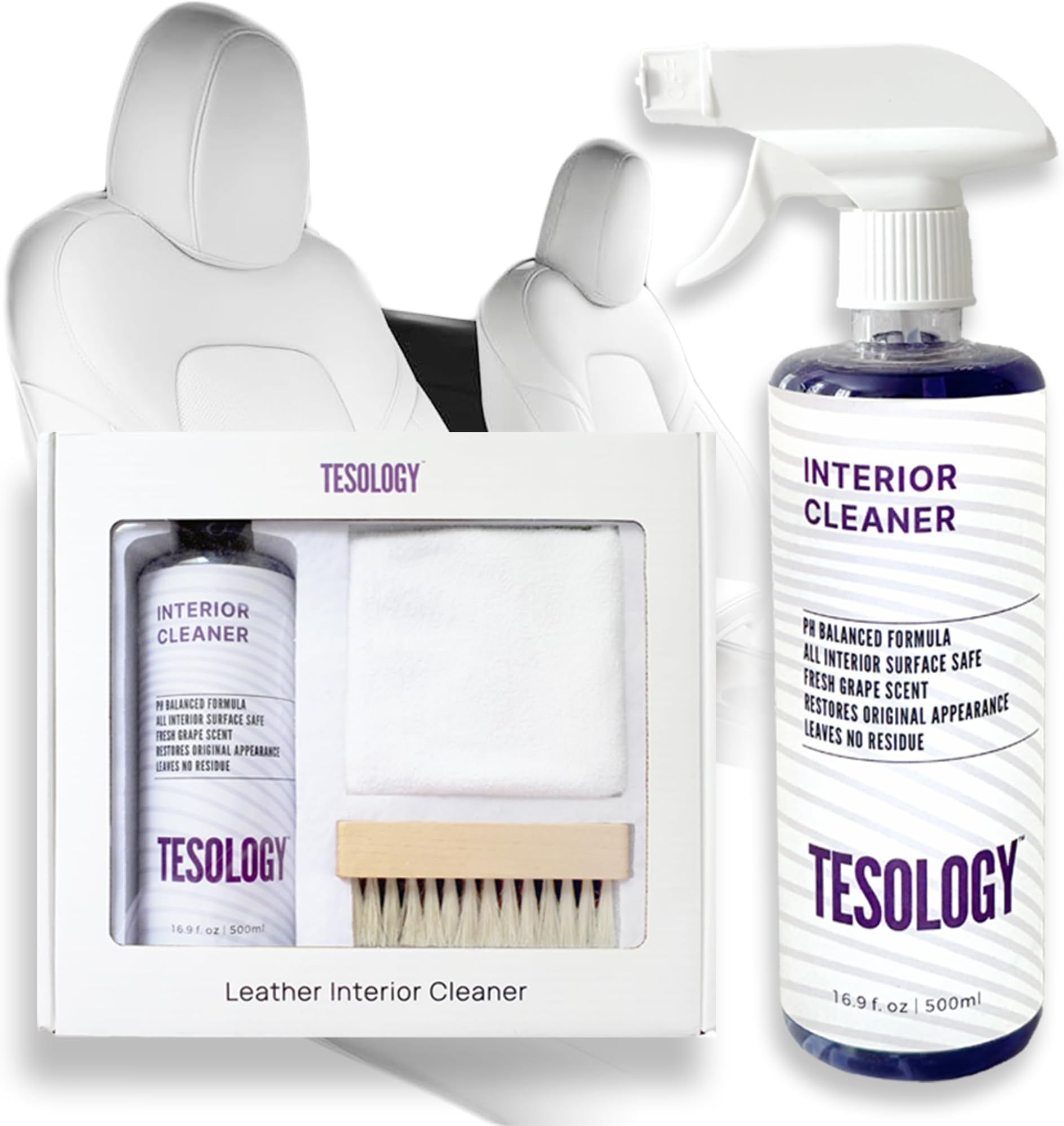 Amazon.com: TESOLOGY Interior Cleaner for Tesla - Eco-Friendly, Vegan ...