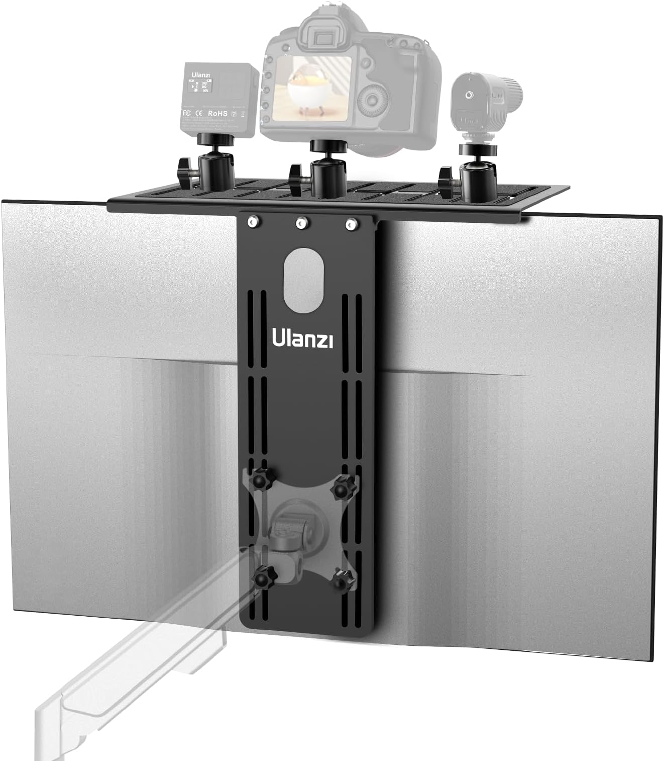 Amazon.com: ULANZI LS16 DSLR Monitor Top Shelf for VESA Arm, Camera ...