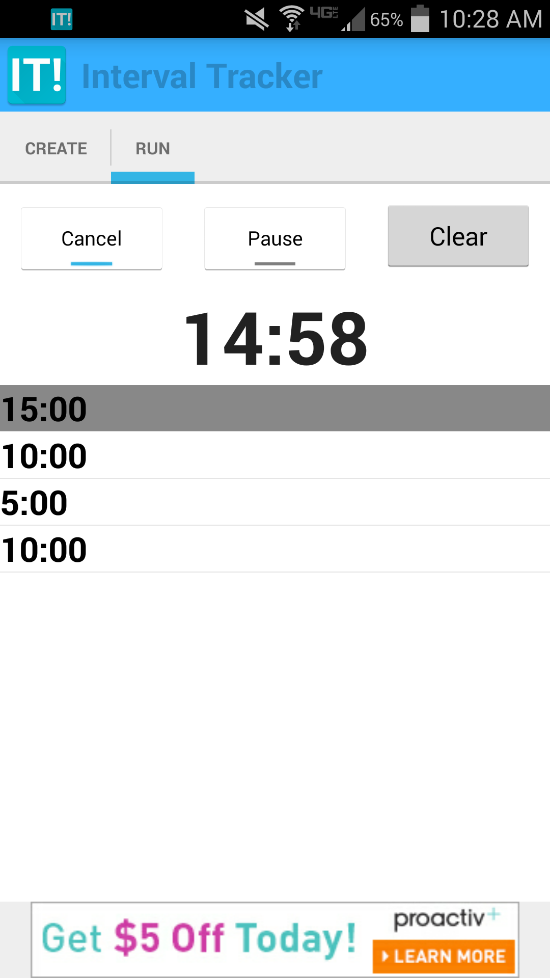 Interval Tracker - App on Amazon Appstore