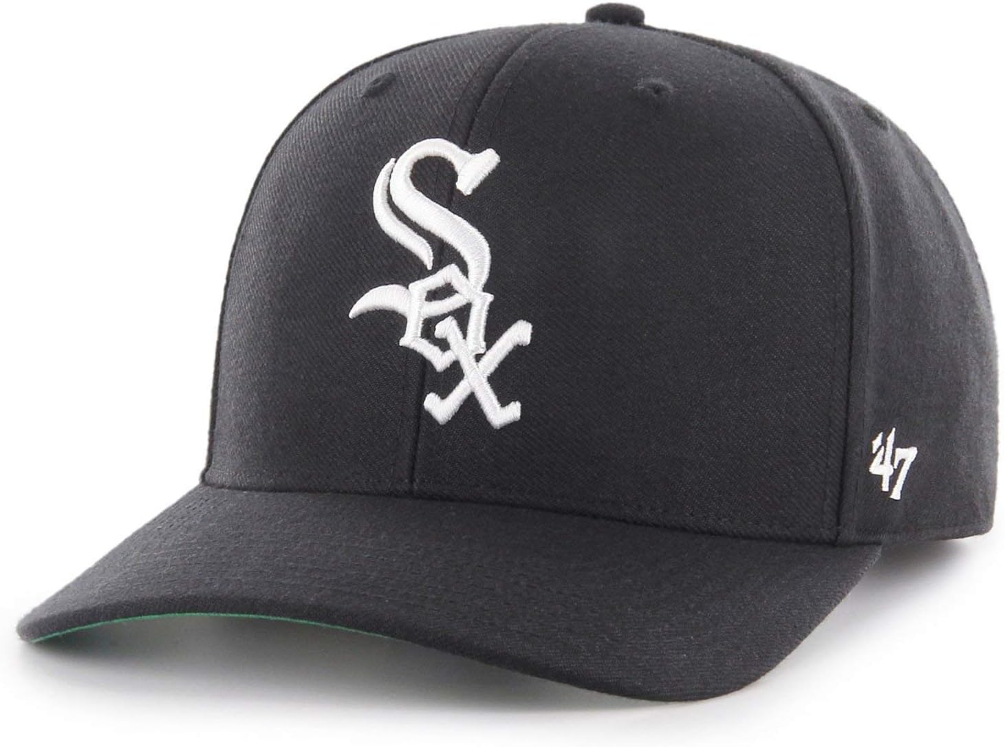 Gorra de perfil bajo de la marca '47, color blanco y negro : Amazon.es ...