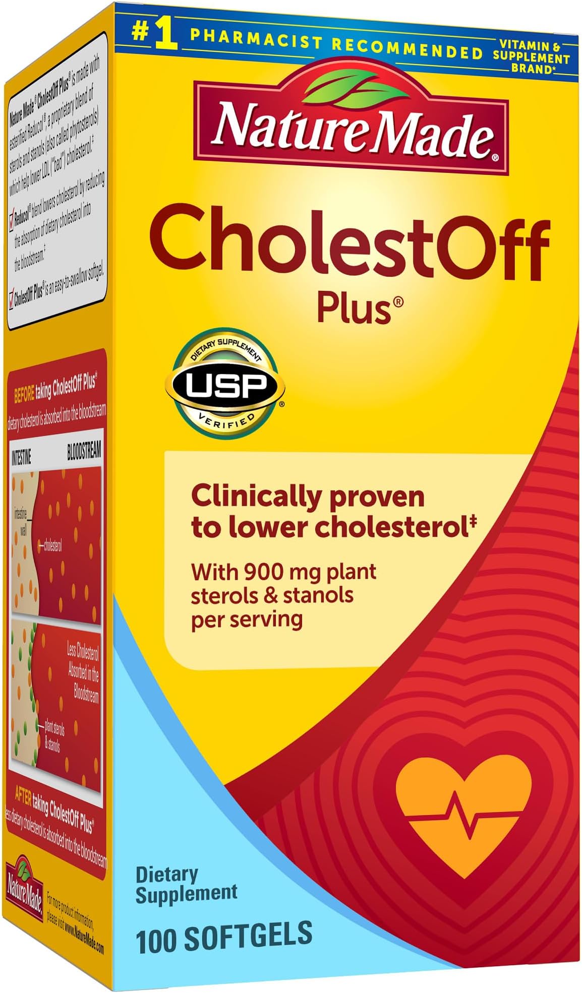 Amazon.com: 1MD Nutrition CholestMD - Support Healthy Cholesterol ...