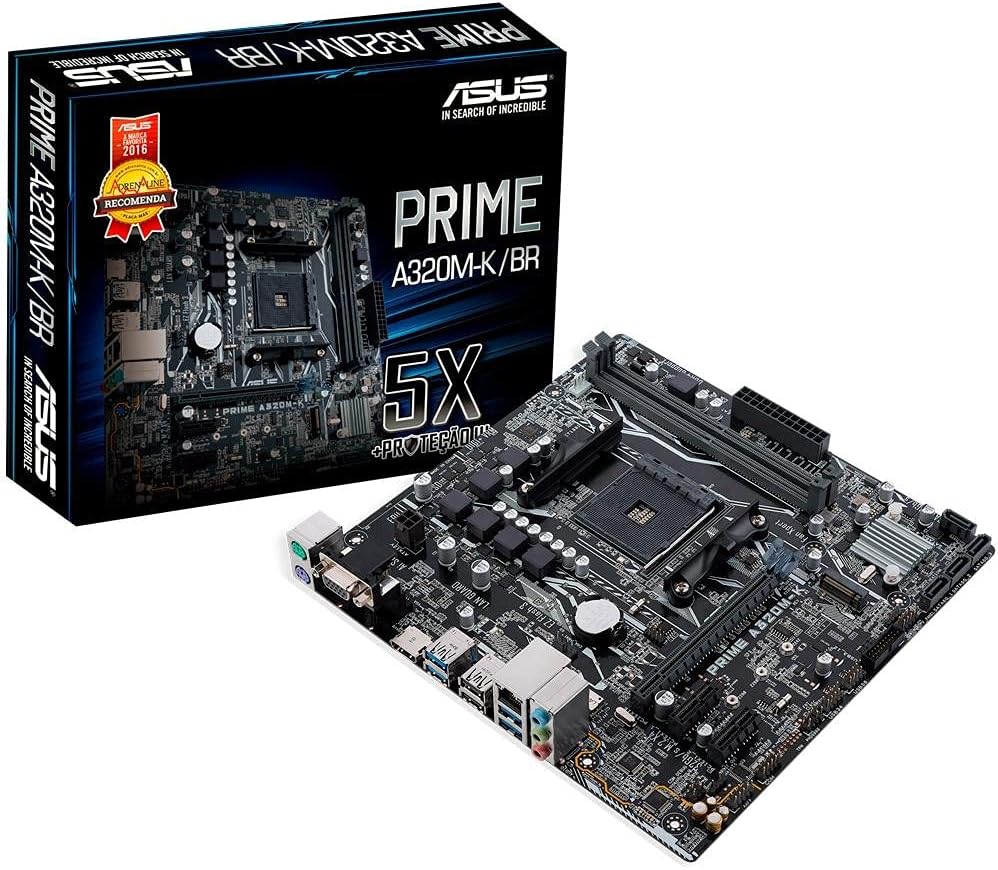 Placa-Mãe ASUS Prime - A520M-E, AMD AM4, mATX, DDR4 | Amazon.com.br
