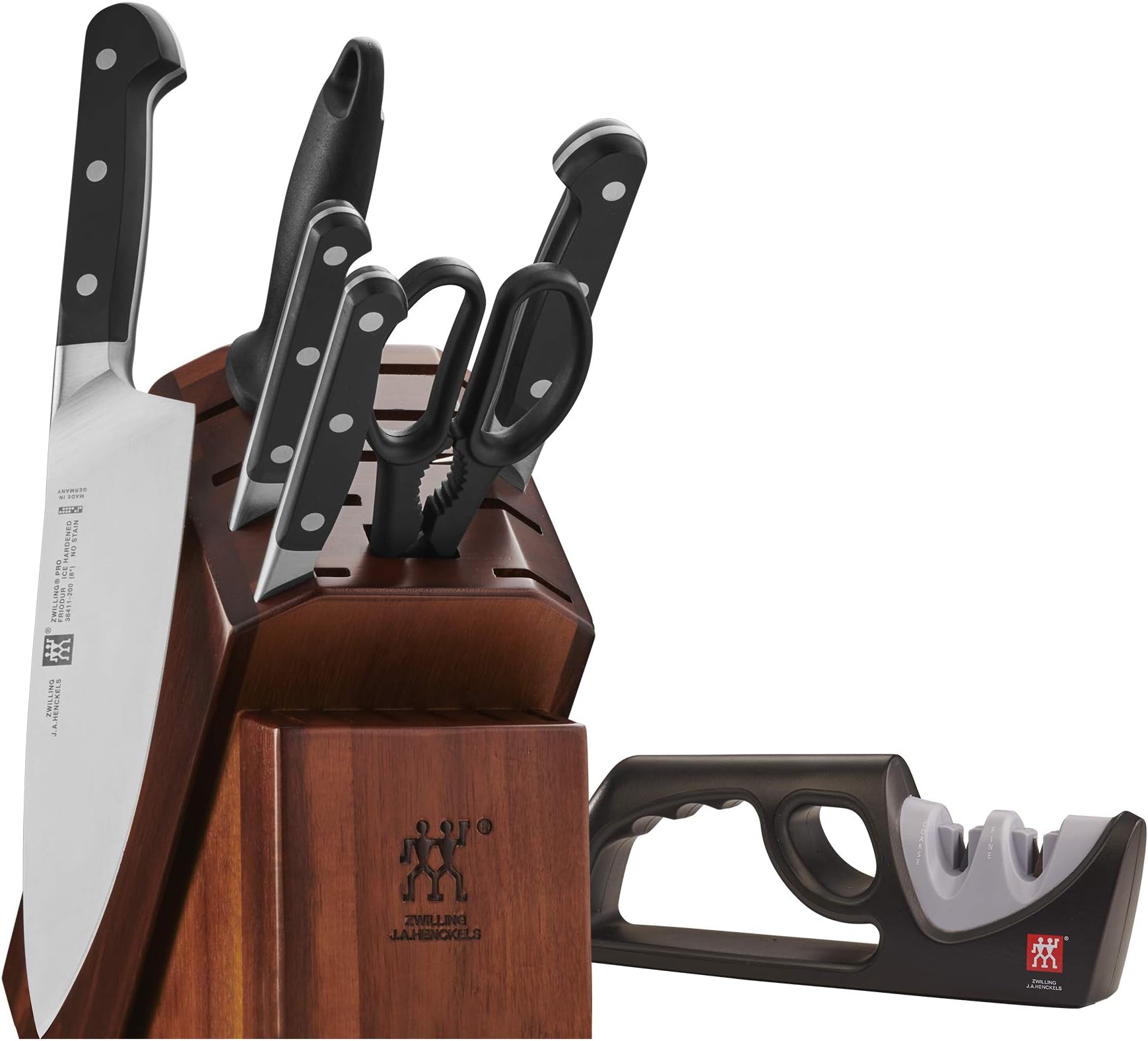 Amazon.com: CUTCO 19-Piece Kitchen Knife & Block Set with Sharpener ...