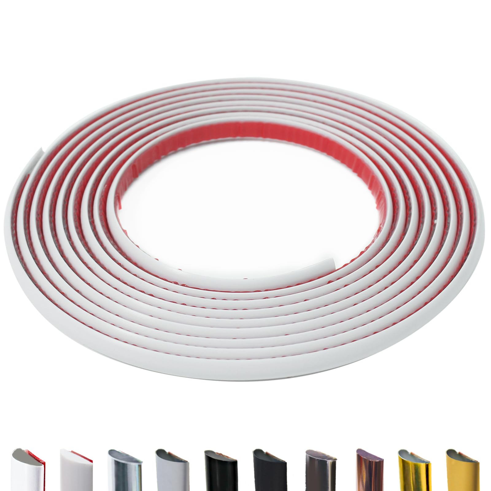 Snapklik.com : JSIWOTH 26.2 Ft Peel And Stick Wall Molding Trim, D ...