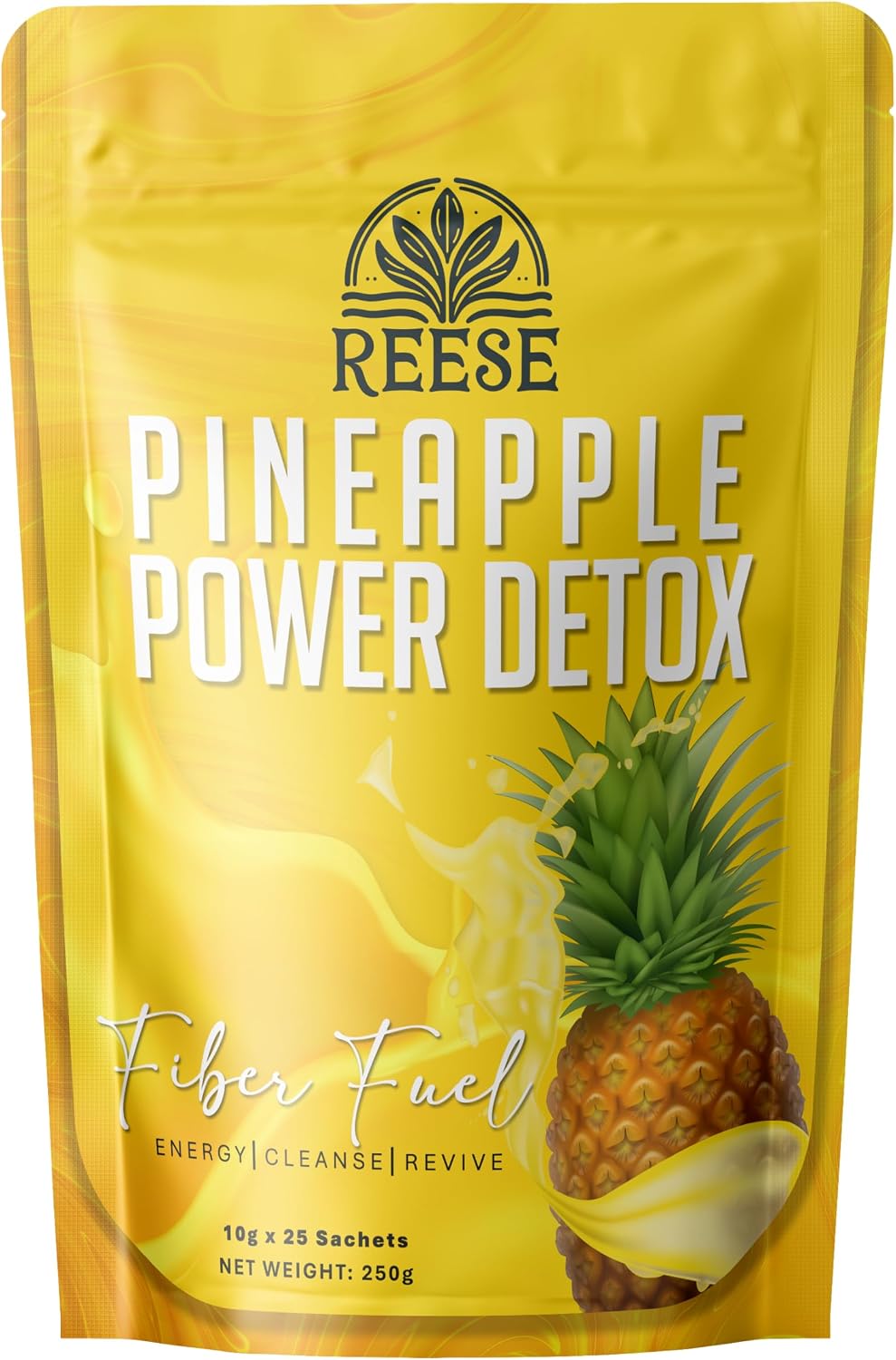 Amazon.com: REESE Pineapple Power Detox - Cleansing Drink - All Natural ...