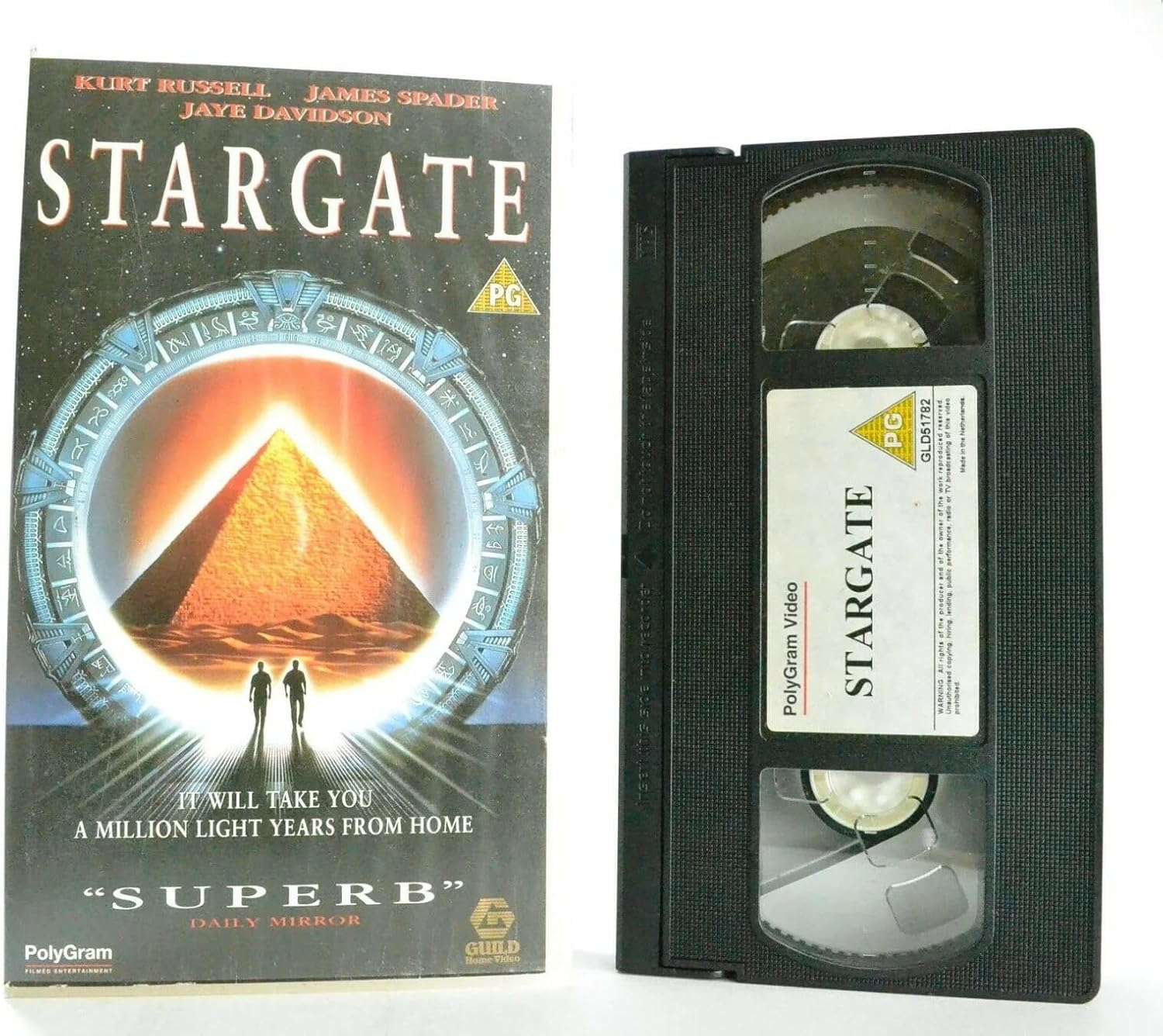 Stargate [VHS] : Roland Emmerich|Kurt Russell|James Spader|Viveca ...