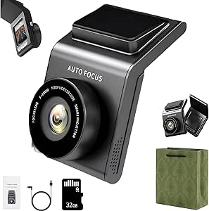 Amazon.com: Self-Adhesive HD Dashboard Camera,Dash Cam Front and Rear, 4K Front Dash Camera for ...