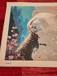 TISHIRON Blumen Malen nach Zahlen Erwachsene Schmetterling Malsets für Erwachsene mit Pinseln ...