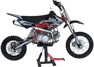 Amazon.com: ACE POWER 125CC Dirt Bike (A9 Premium) 4-Stroke Kick Start ...