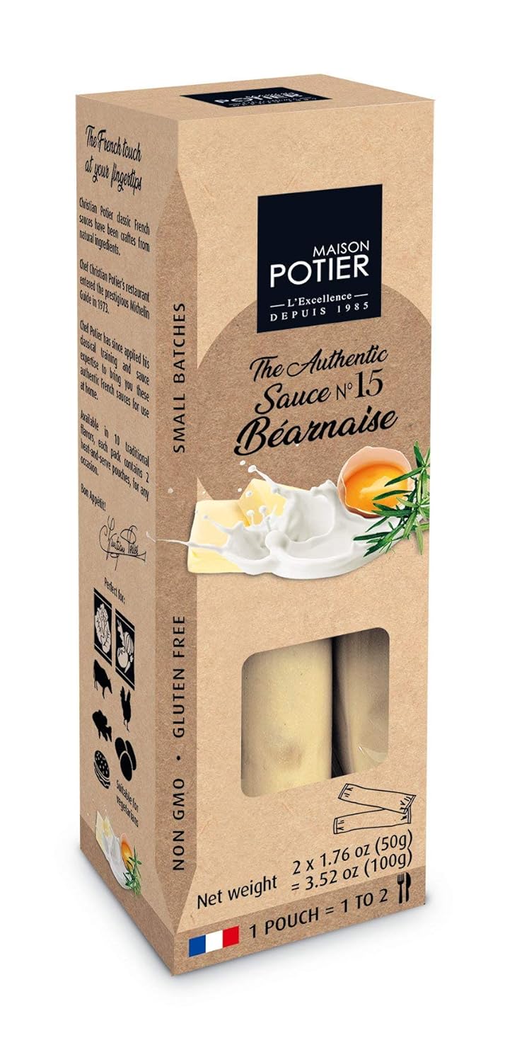 Amazon.com : Maison Potier Bearnaise Sauce 2 Count, 3.52 OZ : Grocery ...