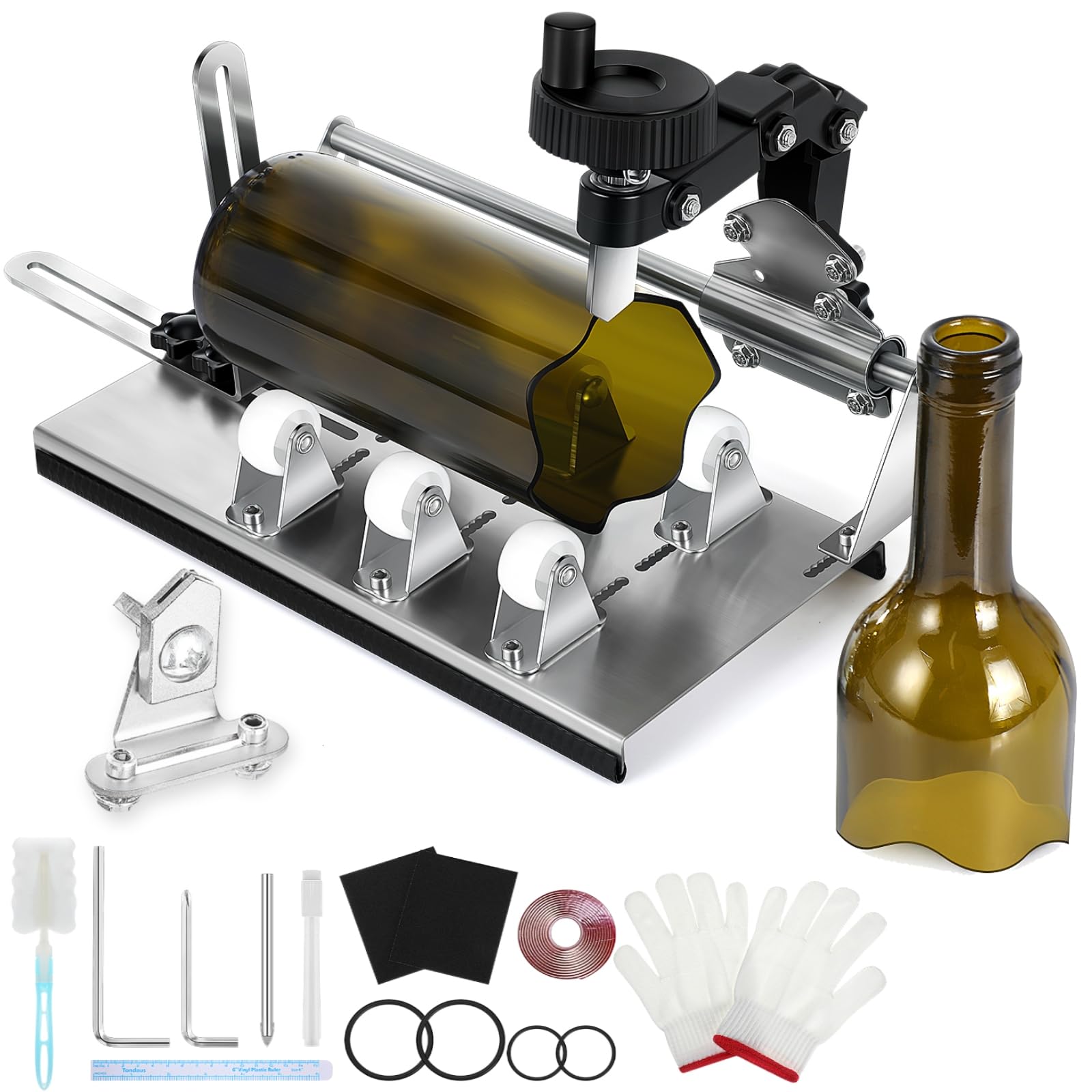 Amazon.com: Lasnten Glass Bottle Cutter Kit, Bottle Cutting Tool Kit ...