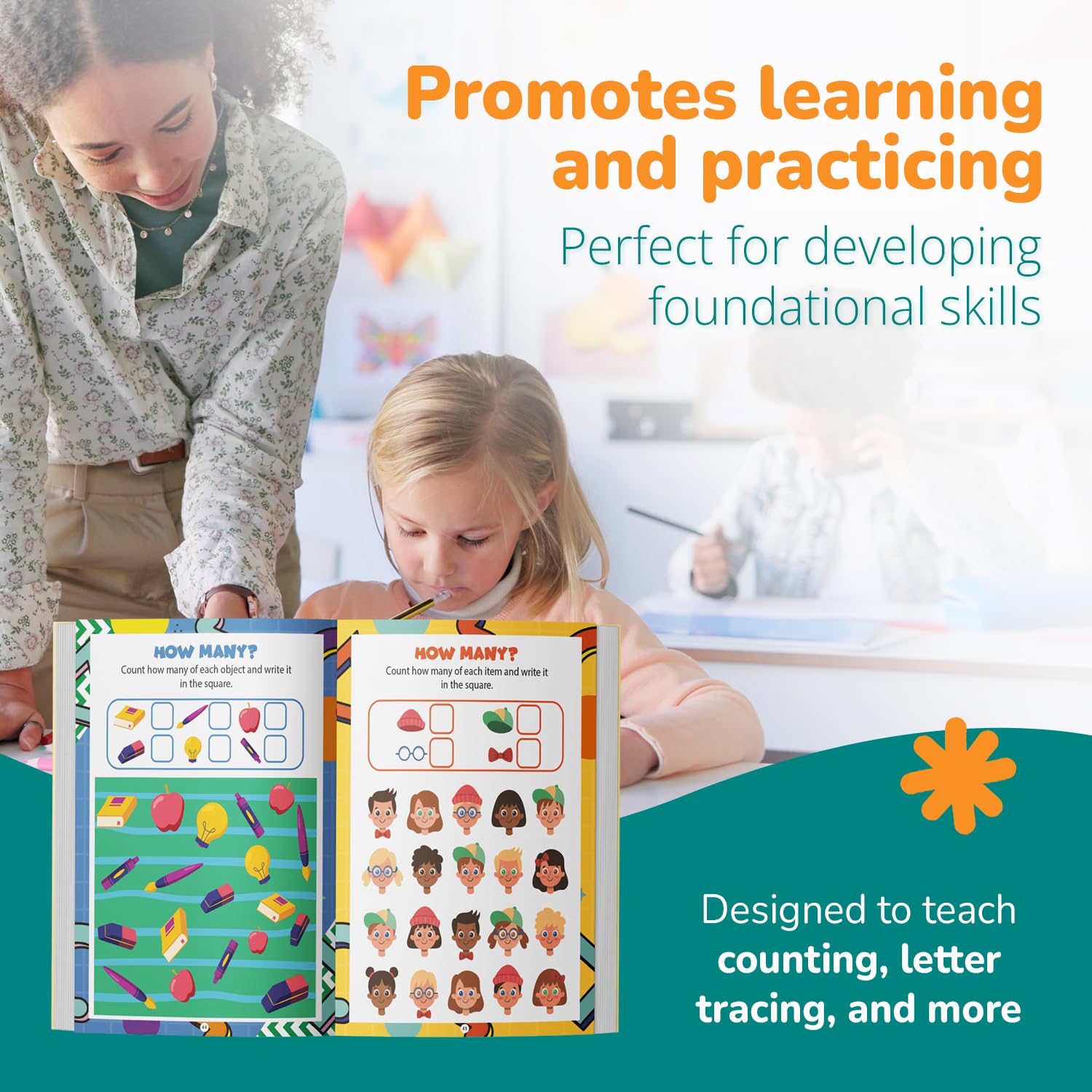 Snapklik.com : Channies Pre-K Activity Book, Preschool Workbook