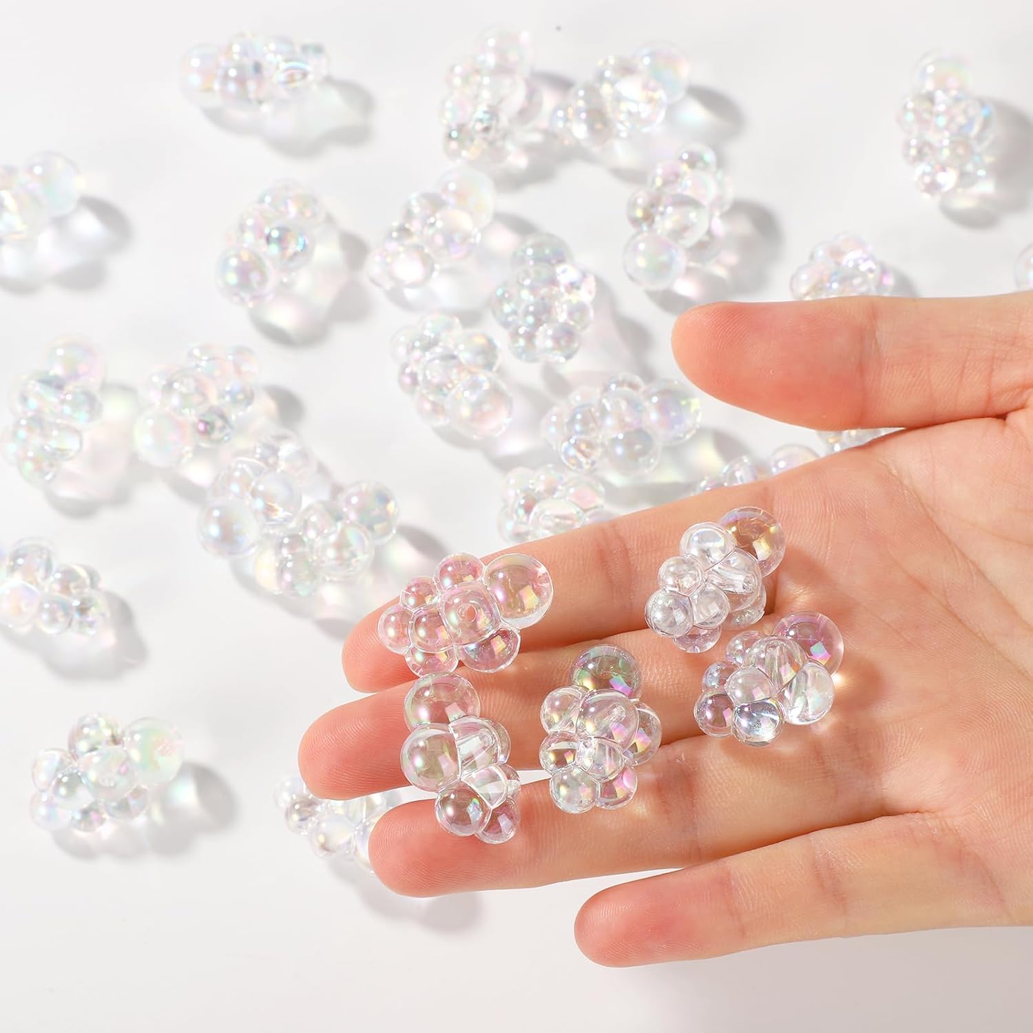 Amazon.com: 30pcs Mini Bubble Clusters, Tiny Fake Bubbles Miniature ...