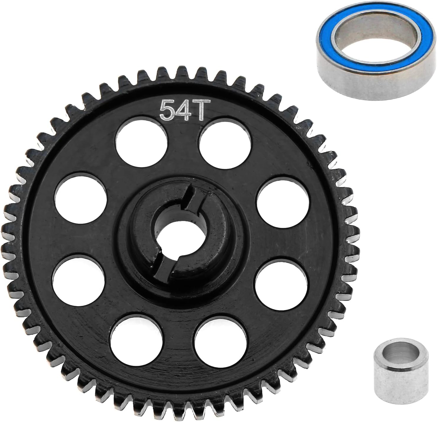 Amazon.com: Sbonxond 54T 0.5M Spur Gear Hardened Steel Main Gear 7591 ...