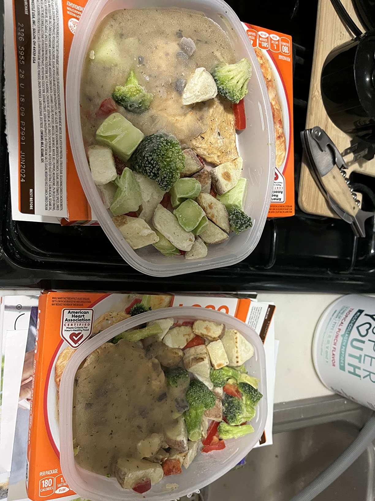 Amazon.com: Lean Cuisine Frozen Meal Herb Roasted Chicken, Protein Kick ...