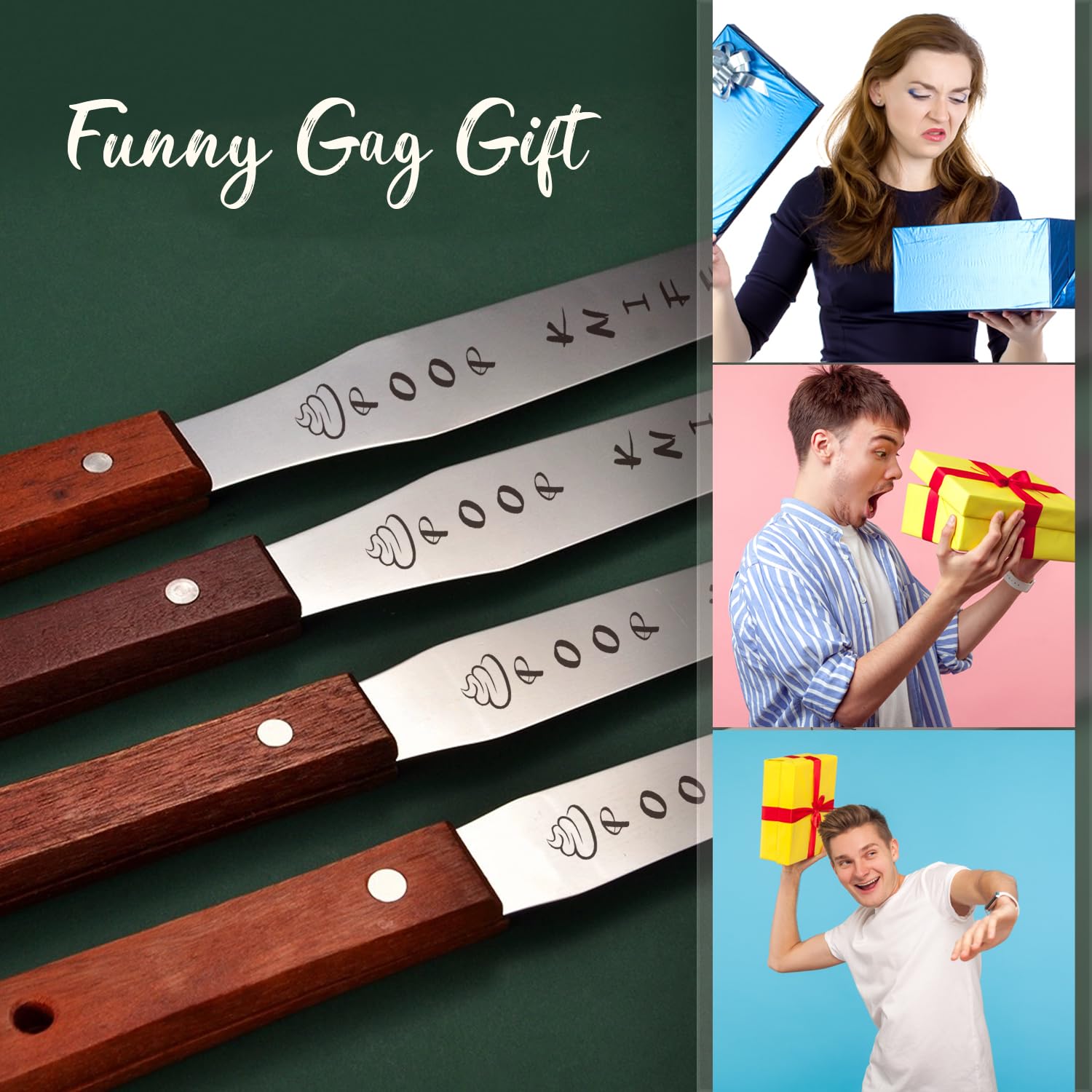 Snapklik.com : Poop Knife, 12IN Durable Metal Poo Knife For Toilet ...